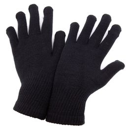 FLOSO Unisex Magic Gloves Handschuhe f&uuml;r Erwachsene (Schwarz)