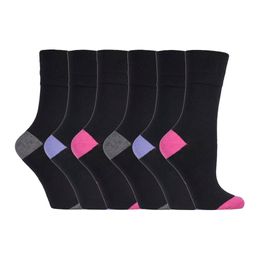 Gentle Grip - 6 Paar Damen Gentle Grip Nicht elastische Socken - SOLRP07HT