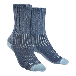 Bridgedale - Damen Wandern Midweight Merinowolle Socken - Blau