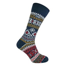 THMO - Herren Vintage Nordic Style dicke thermische Wollmischung Socken
