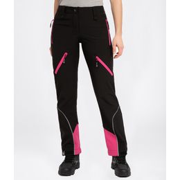 Rock Creek Softshellhose Schwarz
