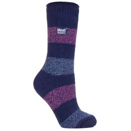 Heat Holders - Damen gemusterte Winter warme Thermosocken 4-8 UK