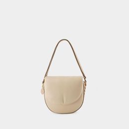 Sac M Flap Puffy Alter Mat - Stella McCartney - Cuir Vegan - Beige