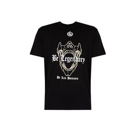 Les Hommes T-Shirt Be Legendary Herren schwarz
