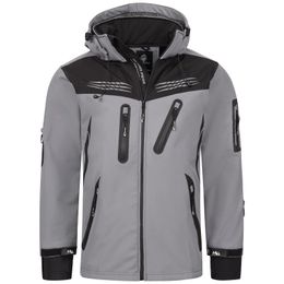Rock Creek Jacke Hellgrau