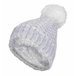 Heat Holders Damen Fleece gef&uuml;ttert Cuffed Thermal Winter Bommelm&uuml;tze mit Pom Pom