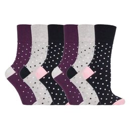 Gentle Grip - 6 Paar Damen Gentle Grip nicht elastische Socken - GG133