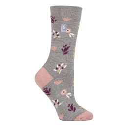 Heat Holders - Ladies Ultra Lite Thermal Brushed Inner Yarn Design Socken - Grau (Sidari)