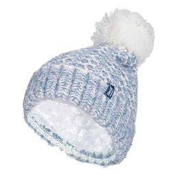 Heat Holders Damen Fleece gef&uuml;ttert Cuffed Thermal Winter Bommelm&uuml;tze mit Pom Pom