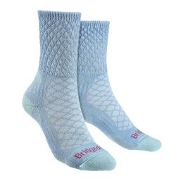 Bridgedale - Womens Wandern leichte Merino Socken - Powder Blue