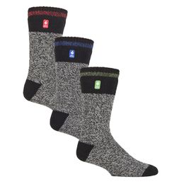 Heat Holders - 3er Pack Multipack Herren Thermosocken f&uuml;r den Winter - Twist