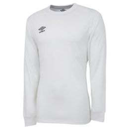 Umbro - "Club" Trikot f&uuml;r Herren Lang&auml;rmlig (Wei&szlig;)