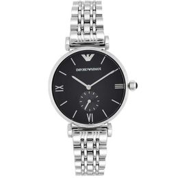 Emporio Armani AR1676 Schwarzes Zifferblatt Herrenuhr