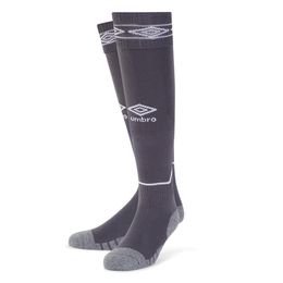 Umbro Diamond Fu&szlig;ball Socken (Carbon/Wei&szlig;)