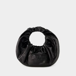 Crescent Small Handtasche - Alexander Wang - Leder - Schwarz