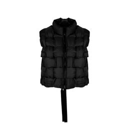 La Haine Inside Us Weste Down Vest Unisex Damen schwarz