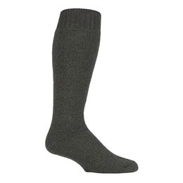 COUNTRY PURSUIT - Mens Green Lange Wellington Boot Socken 6-11 UK
