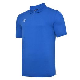 Umbro Herren Essential Polo Shirt (K&ouml;nigsblau/Wei&szlig;)
