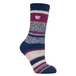Heat Holders - Gemusterte warme Damen-Winter-Thermosocken 4-8 UK
