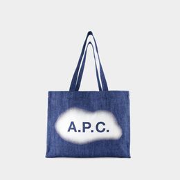 A.P.C. Diane Tragetasche - A.P.C - Baumwolle - Blau