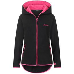 Rock Creek Fleecejacke Schwarz