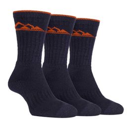 3 Paar Herren Heavy gepolstert atmungsaktiv Outdoor Baumwolle Wandern Socken