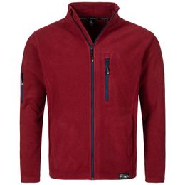 Rock Creek Jacke Weinrot