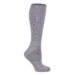 Heat Holders Damen-Thermosocken mit langem Bein, verst&auml;rkt, 2,9 TOG Outdoor-Merinowolle-Thermosocken f&uuml;r den Winter, Flieder