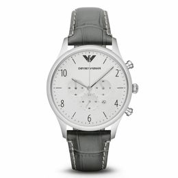 Emporio Armani Herrenuhr Quartz Silber