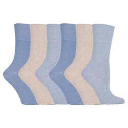 Gentle Grip - 6 Paar Damen Gentle Grip nicht elastische Socken - LGG73