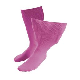 Herren & Damen Extra Wide Soft Cotton Oedema Socken f&uuml;r geschwollene F&uuml;&szlig;e