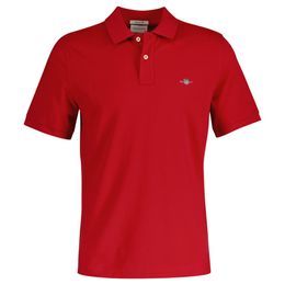 Gant Poloshirt - REGULAR SHIELD Kurzarm Knopfleiste Stickerei