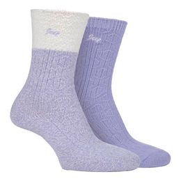 JEEP - 2er-Pack Damen Supersoft Wanderstiefel Socken