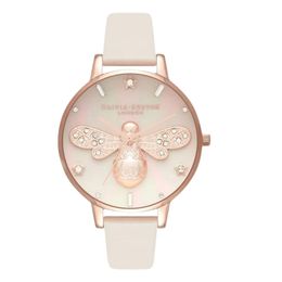 Olivia Burton Damenuhr Quarz Ros&eacute;gold