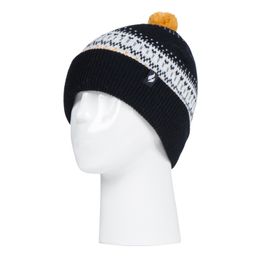 Heat Holders - Damen / Frauen gestrickte Beanie Bommelm&uuml;tze mit Pom Pom