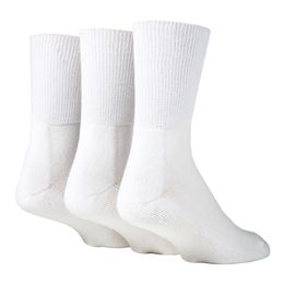 Extra breite Bambus-Socken f&uuml;r Diabetiker von IOMI | 3er-Pack | 4 Farben