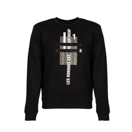 Les Hommes Sweatshirt Herren schwarz