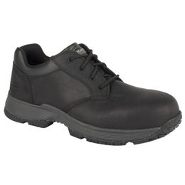 Dr. Martens Damen/Damen Linnet Sicherheitsstiefel aus Leder (Schwarz)