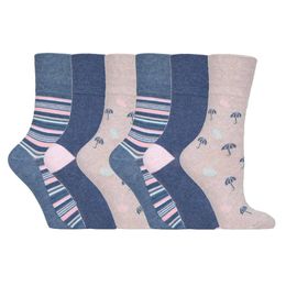 Gentle Grip - 6 Paar Damen Gentle Grip nicht elastische Socken - GG170