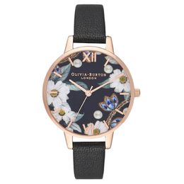 Olivia Burton Damenuhr Quartz Ros&eacute;gold
