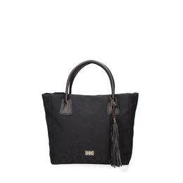John Richmond Handtasche Frauen BLACK AND SILVER