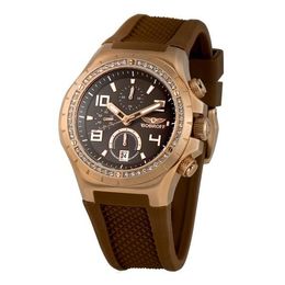 Bobroff Unisex-Uhr Quartz Rosegold