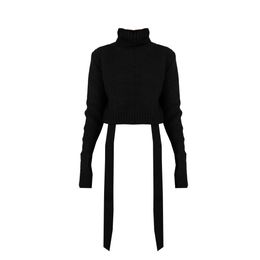La haine Inside US Pullover LW614 Damen schwarz