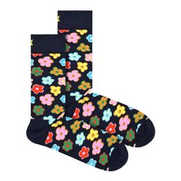Happy Socks Gl&uuml;ckliche Socken - Neuheit Blumendesign Socken | Gro&szlig;es Geschenk - Blume