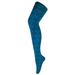 Sock Snob - Farbige 80 Denier blickdichte Damenstrumpfhose - Argyle