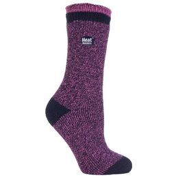 Heat Holders - Gemusterte warme Damen-Winter-Thermosocken 4-8 UK