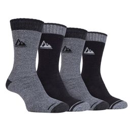 STORM BLOC - 4 Paar Herren Cushion Sole Wandern Arbeit Boot Socken