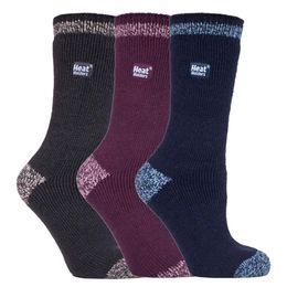 Heat Holders - 3er-Pack Multipack Damen Isolierte Thermo-Socken f&uuml;r den Winter - Catania