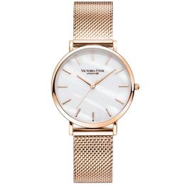 VICTORIA HYDE Uhr Seven Sisters, rosegold wei&szlig;