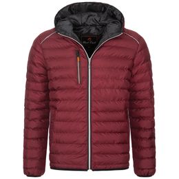 Rock Creek Steppjacke Weinrot